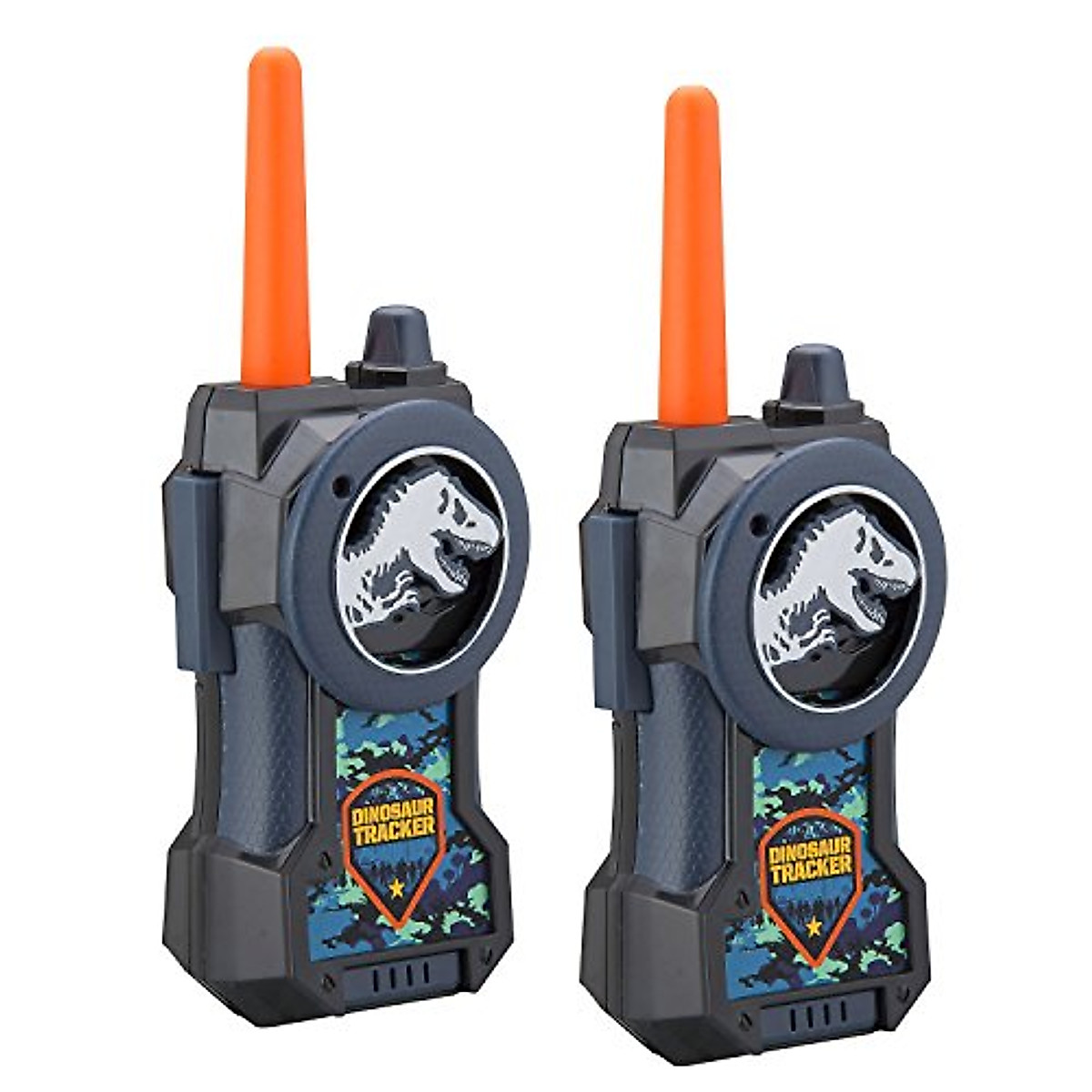 Jurassic World Fallen Kingdom FRS Walkie Talkies for Kids Long Range Static Free Kid Friendly Easy to Use 2 Way Walkie Talkies (Standard Packaging)