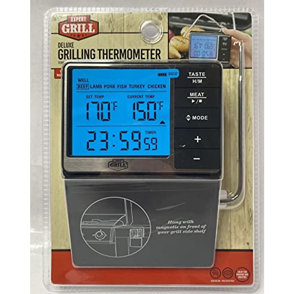 Expert Grill Deluxe Grilling Thermometer