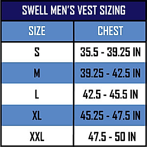 Mens Neoprene Wakesurf Comp Vest - Designed Exclusively for Wake Surfing, but Great for All Other Watersports Activities! (Cobalt, Small)