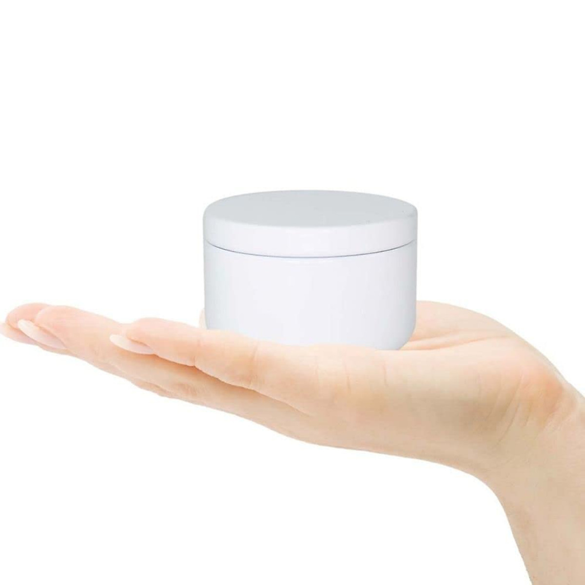 DIEWU 10Pcs Tin Candle Containers with Lids for Making Candles, Arts & Crafts, Empty Candle Jars with Lids(Brown)