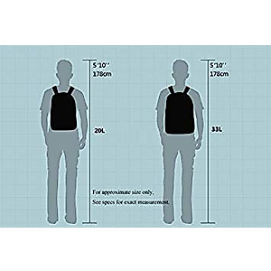 Outlander Packable Handy Lightweight Travel Hiking Backpack Daypack
