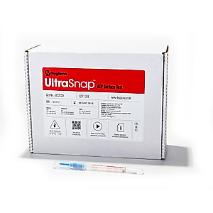 Bio Shield Tech Hygiena Ultrasnap Surface ATP Test Devices, ATP Testing Kit, User-Friendly, Biological Contamination Tests Kit Used with Hygiena Luminometers (100 Per Box)-US2020