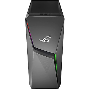 ASUS ROG Strix GL10 Gaming Desktop Computer, AMD Hexa-Core Ryzen 5 3600X 3.8GHz Processor, 32GB RAM 1TB SSD, NVIDIA GeForce GTX 1660 Ti 6GB, DisplayPort Bluetooth DTS Audio, Windows 10 Home, Black