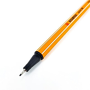 STABILO Point 88 Fineliners – Assorted Set of 3 Colours – Monochrome Tones