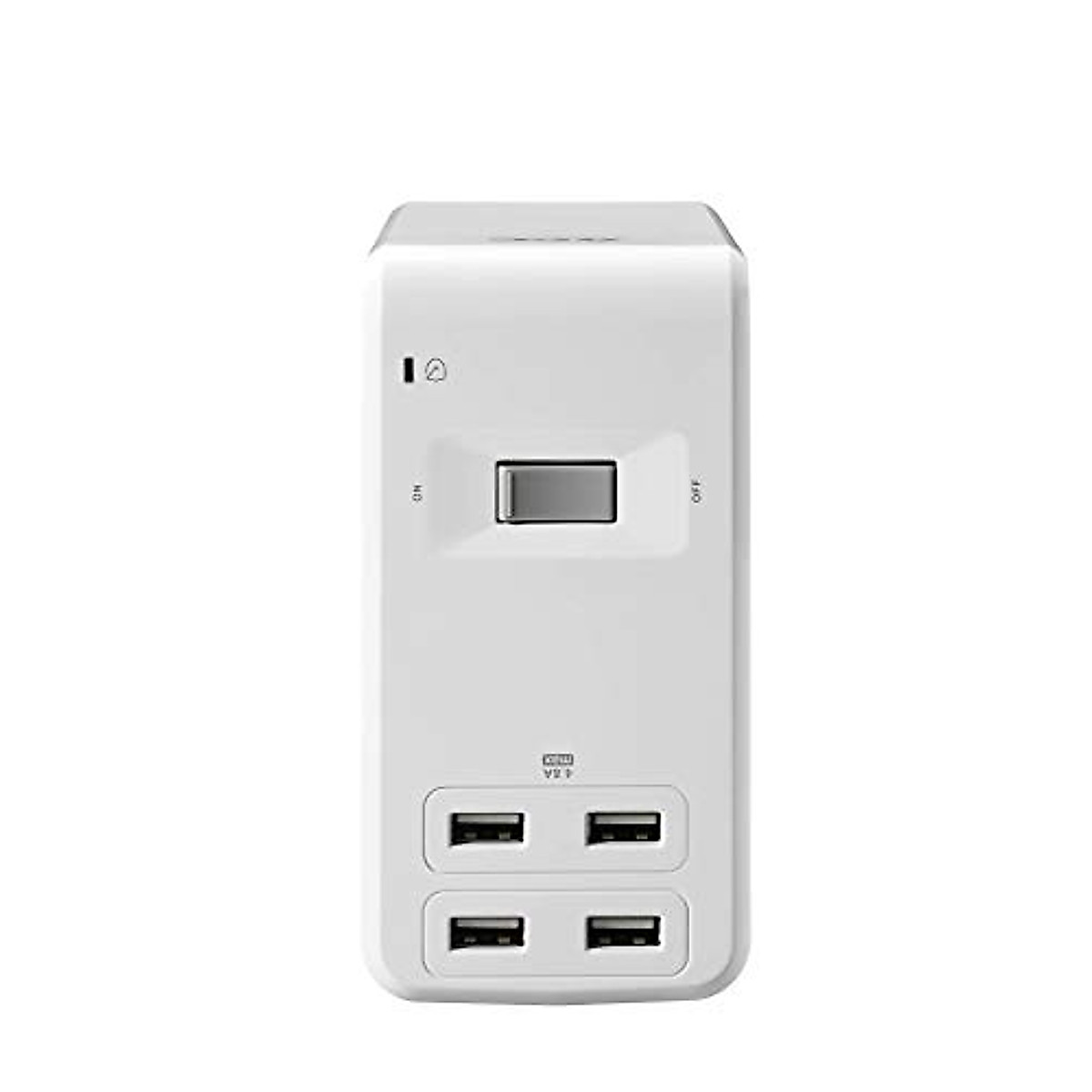 APC Desk Mount Power Station PE6U4W, U-Shaped Surge Protector with USB Ports (4), Desk Clamp, 6 Outlet, 1080 Joules