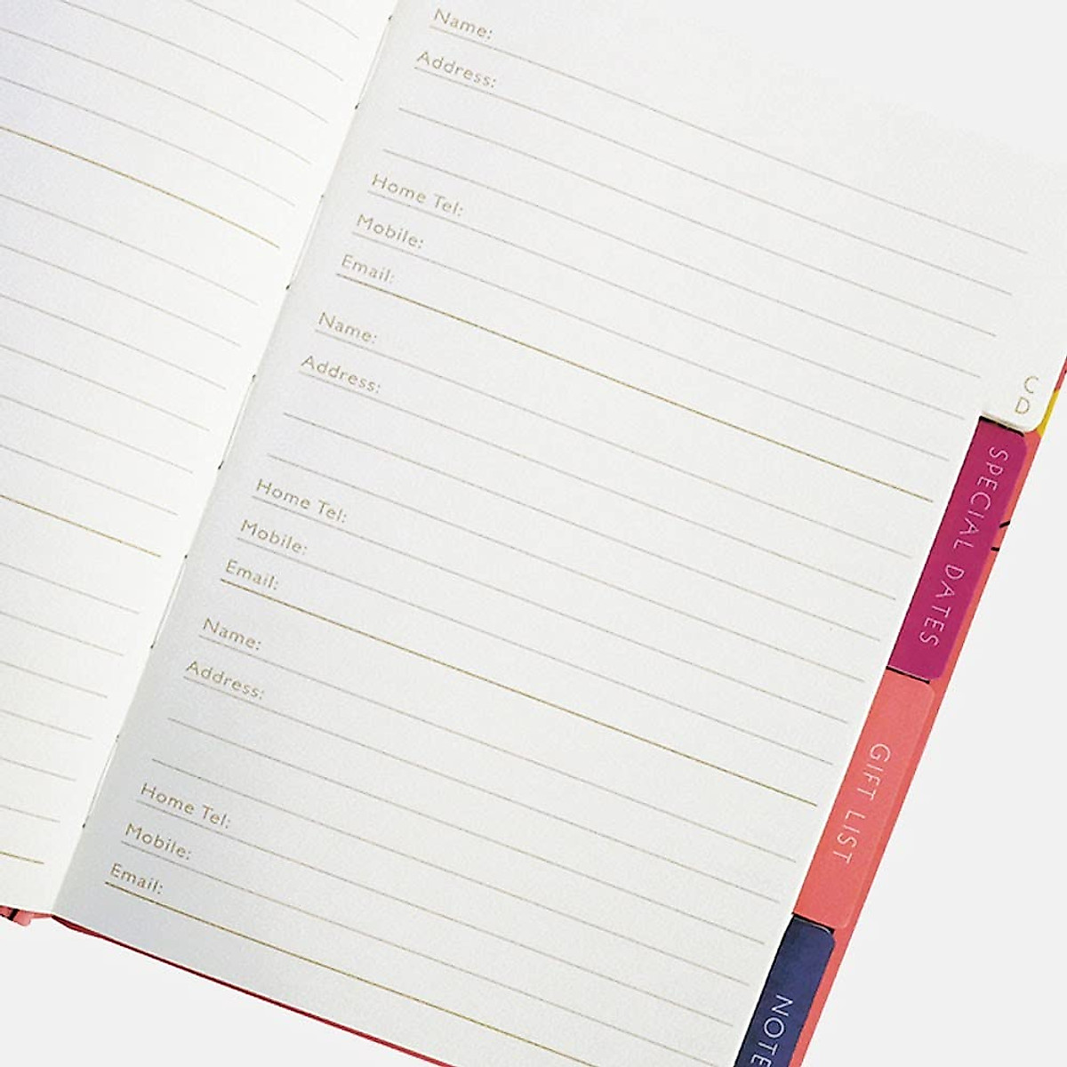 Portico Designs LTD Sara Miller London - Orchard Collection, 6 x 8-Inch, Address Book