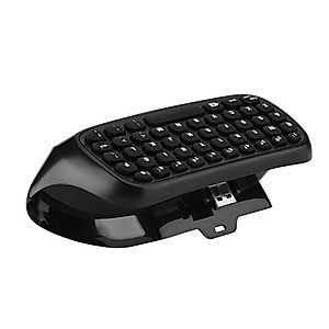 Mini Controller, Chatpad for One, 47 keys Keyboard Emails Message 2.4Ghz Receiver Gaming Keypad, Black