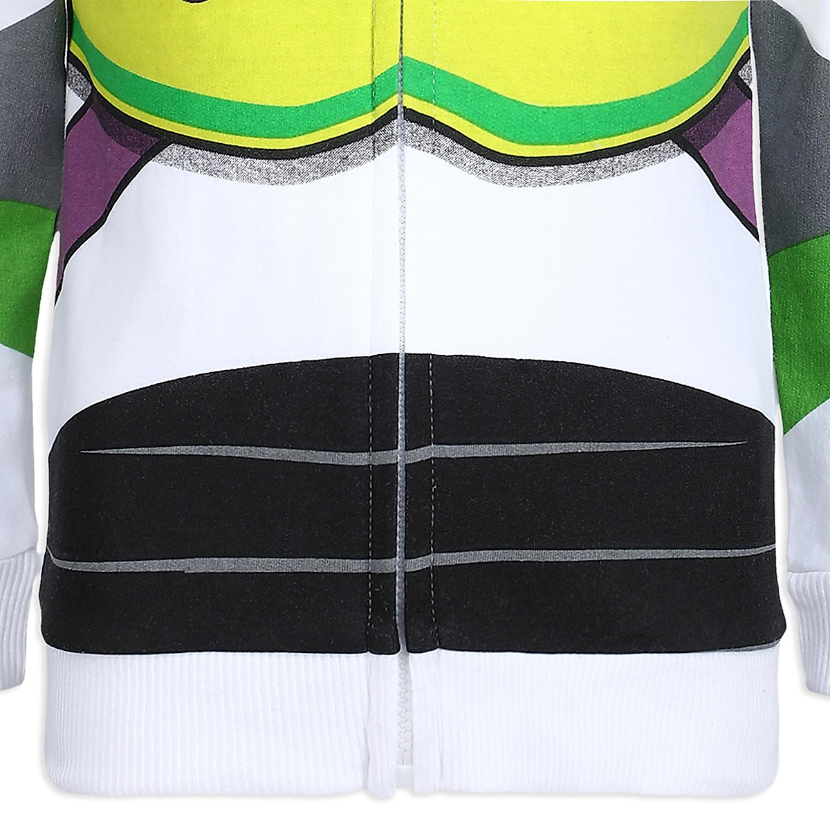 Disney Toy Story Woody or Buzz Lightyear Boys Zip Up Hoodie for Toddler and Little Kids White