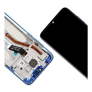 A-MIND for XiaoMi Redmi Note 8 Pro 6.53inchTouch Screen Digitizer LCD Display Assembly Replacement Kits,with Screen Protector+Tools (Blue with Frame)