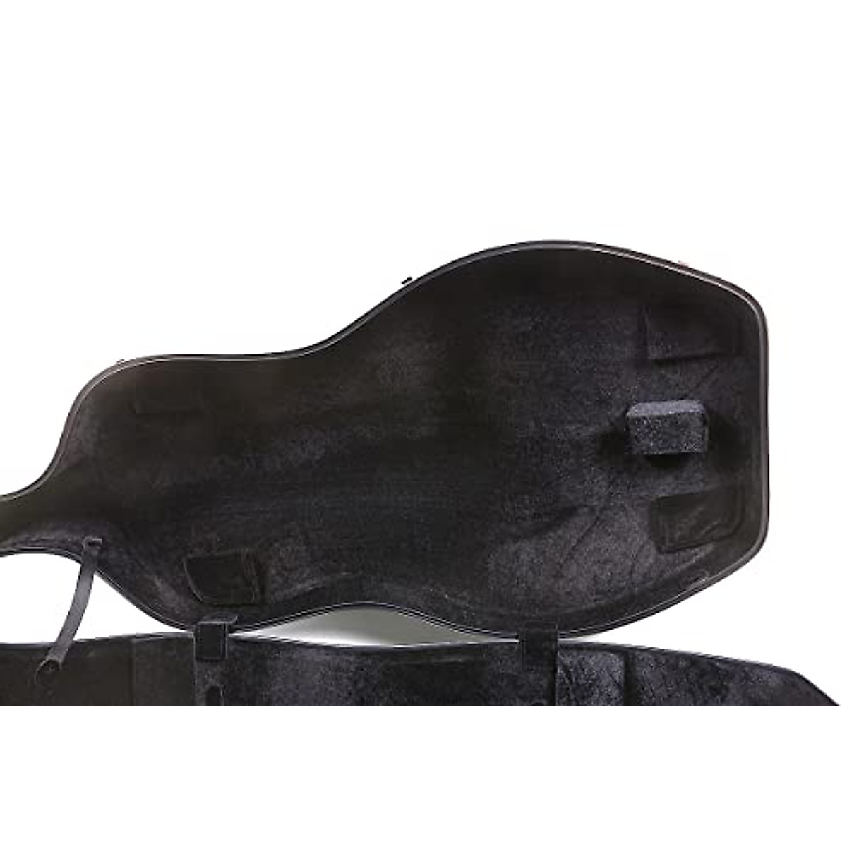 yinfente 4/4 Cello case Carbon Fiber Cello Box Full size Hard case Hard Shell Strong Light 4kg weight Pink color Support 300kg pressure (Green)