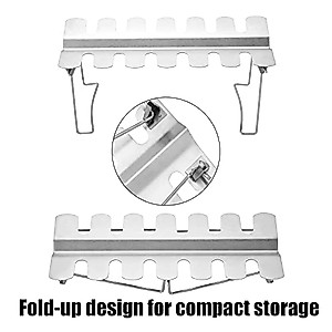 Chicken Leg Wing Rack for Smoker Grill Accessories,Drumstick Holder for Pit Boss Smoking Accessories