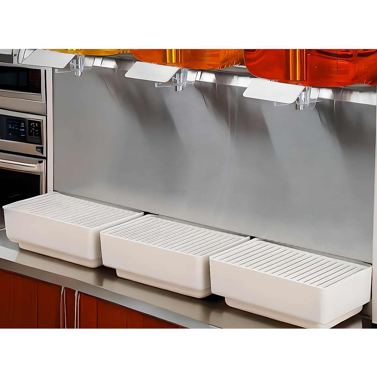 Combo Pack, 3 Drip Pans and 3 Drip Pan Covers, Replaces Crathco 2231 & 2232