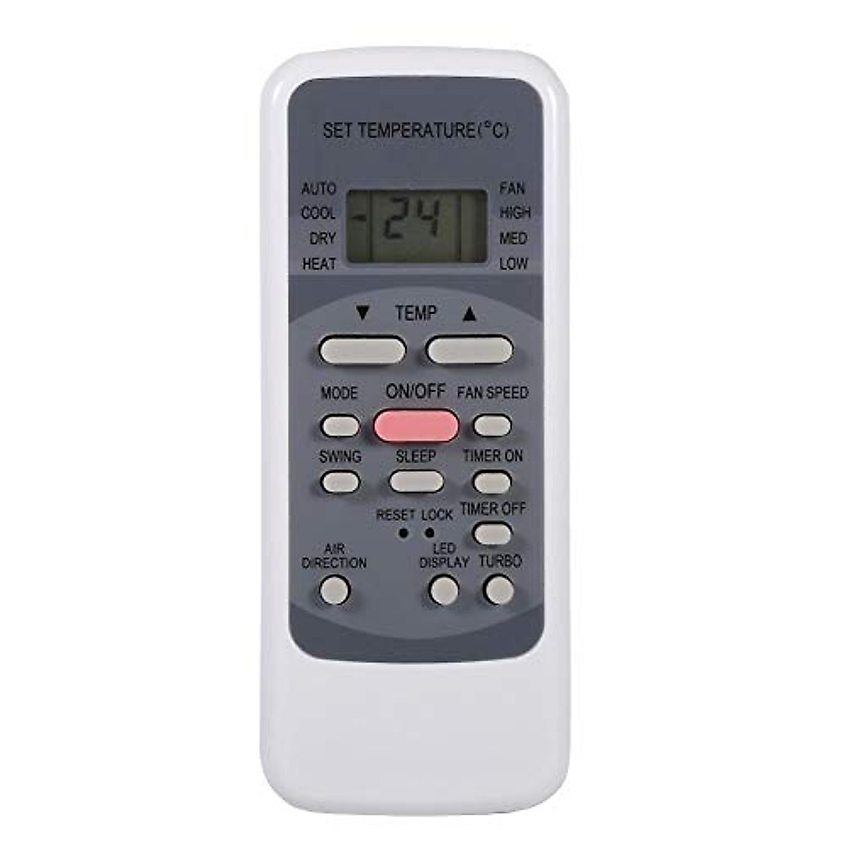 Universal R51M/E Remote Control Replacement for Midea Air Conditioner, Universal Air Conditioner Remote Control Compatible with Midea AC Remote AC Remote Control Universal