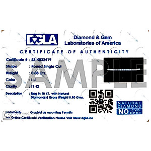 Dazzlingrock Collection DGLA CERTIFIED Round White Diamond Criss Cross Promise Ring for Women (0.15 ctw) in 14K White Gold, Size 7