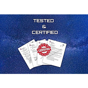 Premium Plastic Eclipse Viewing Glasses - ISO 12312-2 Compliant, AAS Recognized For Safe Sun Viewing of April 8, 2024 Total Solar Eclipse in USA