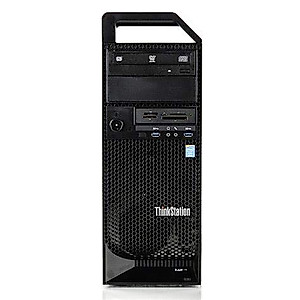Lenovo Think Station S30 Gaming TW Desktop PC, Intel Quad Core XEON E5-1603 2.8G, 16G,512G SSD+3T,DVD,WIFI,BT 4.0,HDMI,USB 3.0,DVI,DP port, 2G Video Card, W10P64 (Renewed)