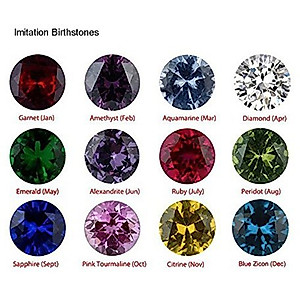 Family Mothers Ring 2 3 or 4 Birthstones Solid 10k Yellow (5)