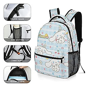 IFMAXCOX Cinn-amo-roll backpack knapsack withe side pokect large suitable for ​hiking camping picnic