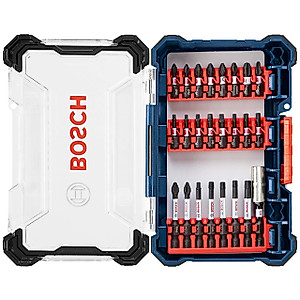 Dremel 4000-2/30 High Performance Rotary Tool Kit- 2 Attachments & 30 Accessories- Grinder, Sander, Engraver with BOSCH 24 Piece Impact Tough Screwdriving Custom Case System Set SDMS24