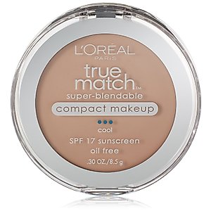 L'Oréal Paris True Match Super-Blendable Compact Makeup, W4 Natural Beige, 0.3 oz.