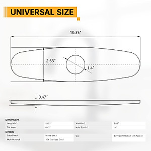 Hiqufet Black Kitchen Faucet with Pull Down Sprayer, Kitchen Sink Faucet with Pull Out Sprayer Fingerprint Resistant Including Escutcheon Plate