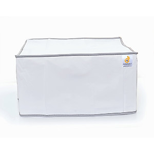 The Perfect Dust Cover LLC The Perfect Dust Cover, White Nylon Cover Compatible with Cuisinart Air Fryer Convection Toaster Oven Model TOA-65, Anti Static, Double Stitched and Waterproof Dust Cover