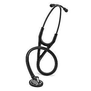 3M Littmann Stethoscope, Master Cardiology, Black Tube, Smoke Chestpiece, 27 inch, 2176