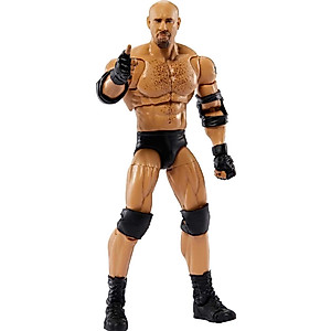 Mattel WWE Ultimate Edition Fan TakeOver Action Figure, Goldberg Collectible Set with Interchangeable Accessories Like Extra Heads & Swappable Hands