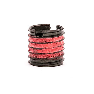 E-Z LOK - 319-8 E-Z Lok Externally Threaded Insert, C12L14 Carbon Steel, Meets AISI 12L14, 1/2"-13 Internal Threads, 5/8"-11 External Threads, 0.625" Length, Made in US (Pack of 5)