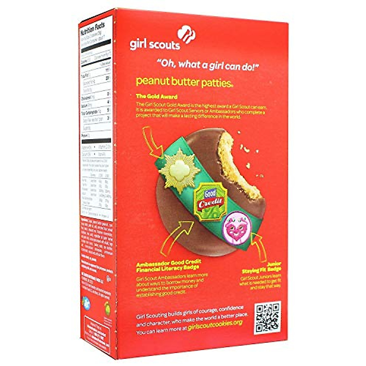 Girl Scout Peanut Butter Patties Cookies (6.5 Ounce Box)