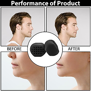 Jawline Exerciser for Men & Women, jaw Strengthener, Jawline Shaper Facial Fitness Muscle Trainer, Powerful Jawline Sculptor Exerciser for Multiple Levels Users