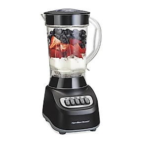 Beach Smoothie Blender with 650W Peak Power, Wave Action System, 12 Functions, 48 oz BPA-Free Jar, and Ice Sabre Blades