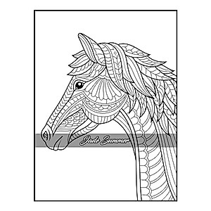 100 Animals: An Adult Coloring Book with Lions, Elephants, Owls, Horses, Dogs, Cats, and Many More!
