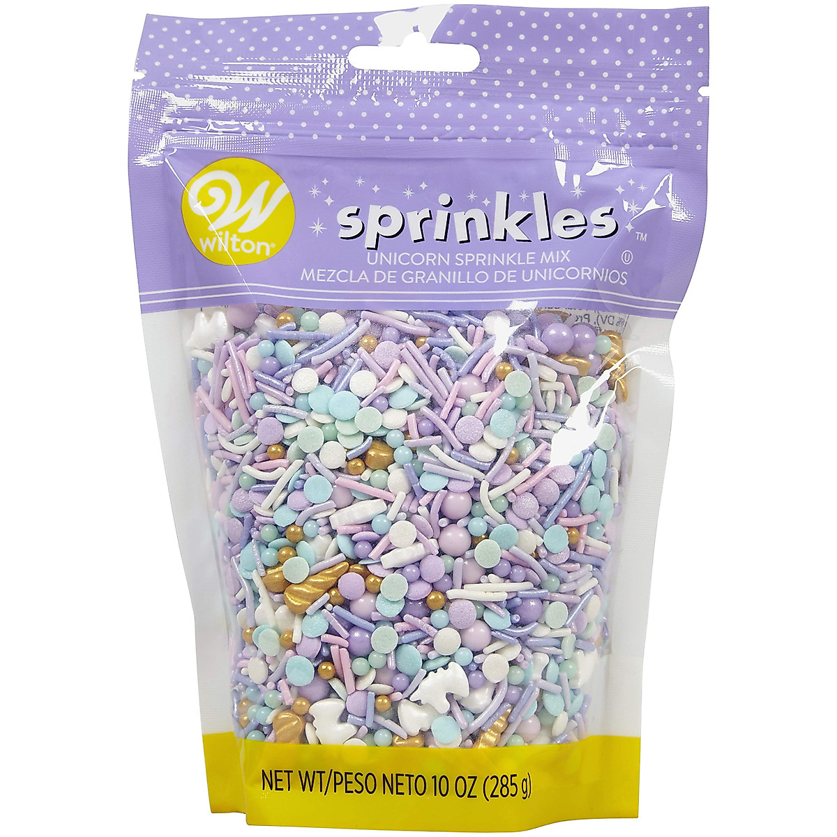 Wilton Purple Unicorn Sprinkles Mix, 10 oz, Non Toxic