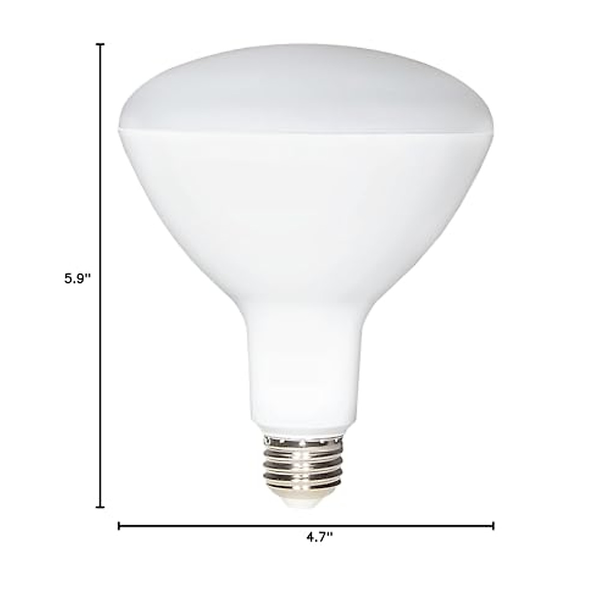 Maxxima Luvoni Smart WiFi LED BR40 Multicolor Light Bulb, CCT Selectable 2700K-6500K, 1300 Lumens, Dimmable, E26 Base, 80W Equivalent, 2 Pack