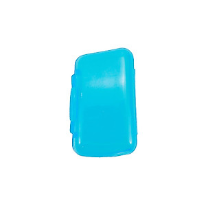 Dahszhi 50Pcs Toothbrush Cap Covers Toothbrush Head Protector Case for Travel or Home,Blue