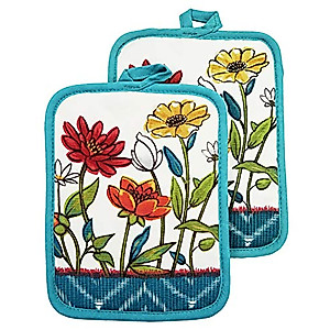 Potholders for Kitchens-Hot Pads-Hot Pads for Kitchen Counter Set-9x 7 inch