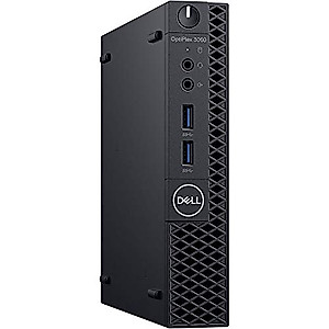 Dell OptiPlex 3060 Micro Form Factor (MFF) Business Desktop PC, Intel Six/Hexa Core i5-8500T, 16GB RAM, Intel PCIe Nvme 512GB SSD, Display Port/HDMI, Wireless LAN, Gigabit Ethernet, Windows 10 Pro
