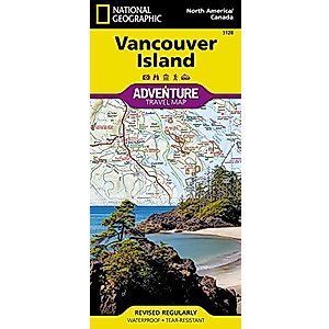 Vancouver Island Map (National Geographic Adventure Map, 3128)