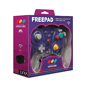 CirKa "FreePad" Wireless Controller for GameCube (Purple)