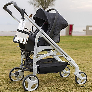 White Llama And Cactus Baby Changing Pad, Portable Diaper Changing Pad, Diaper Bag Mat, Foldable Travel Changing Station | Stroller Strap,Side Pocket For Wipes Diaper| For Infants & Newborn