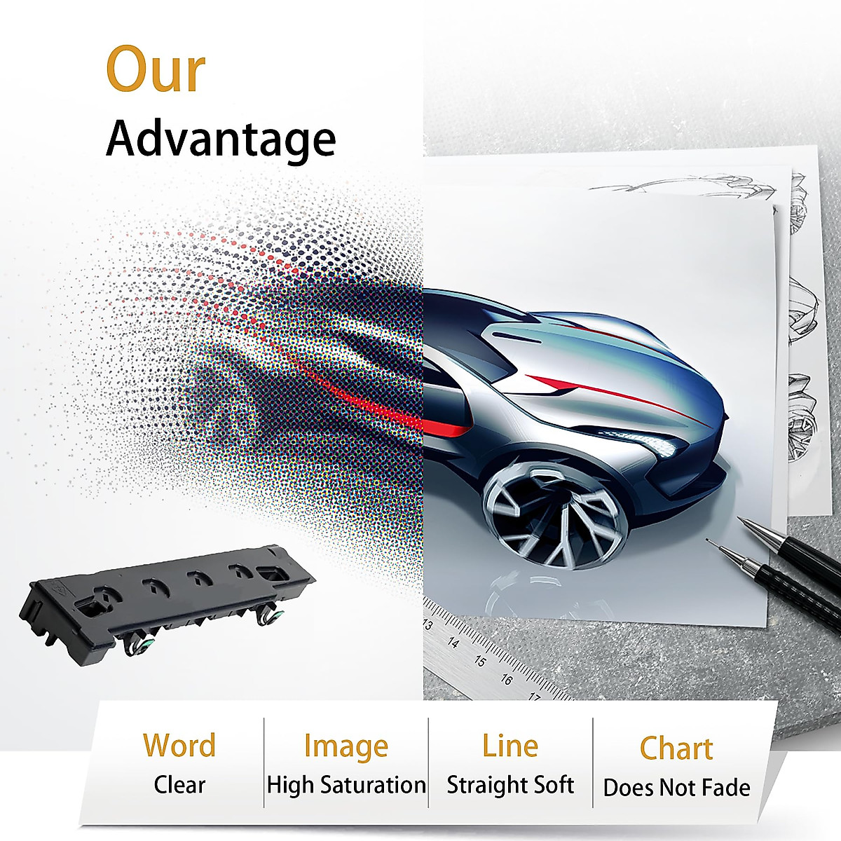 TBFC30 Waste Toner Box High Yield Compatible for Toshiba PS-TBFC30 6AG00004477 for Toshiba E Studio 2000AC 2010AC 2050C 2051C 2500AC 2510AC 2520AC 2550C 2551C Printer (1 Pack)