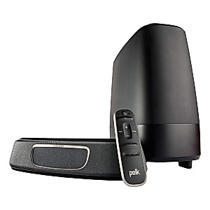 Polk Audio MagniFi Mini Home Theater Surround Sound Bar | Works with 4K and HD TVs | Compact System with Big Sound | Wireless Subwoofer Included