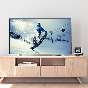 Rankie Micro HDMI Male to HDMI Male Cable, Compatible with GoPro Hero, Canon/Nikon/Sony Camera, 6 Feet (Black)