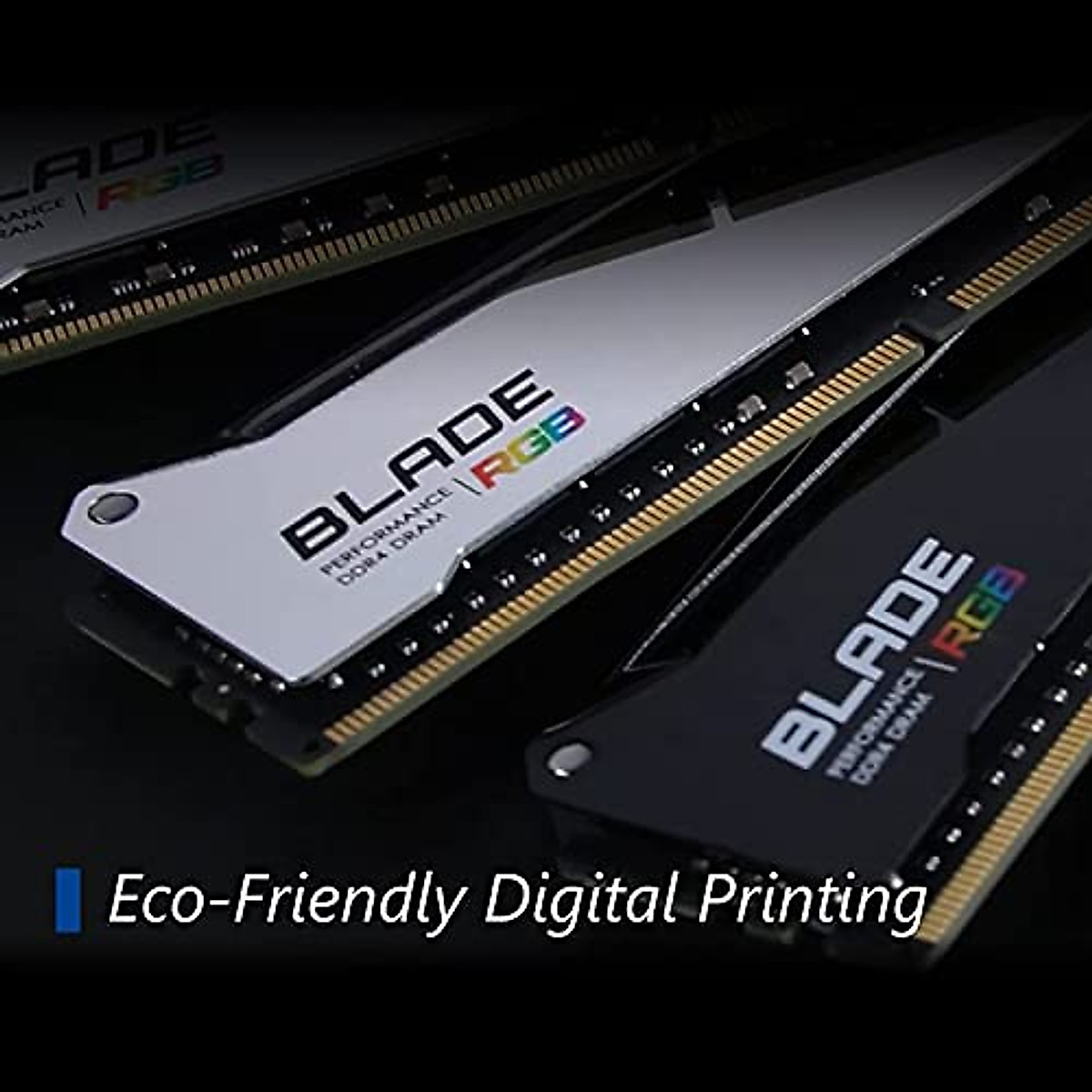 OLOy DDR4 RAM 16GB (2x8GB) Blade Aura Sync RGB 3600 MHz CL14 1.45V 288-Pin Desktop Gaming UDIMM (MD4U0836144BRADE)