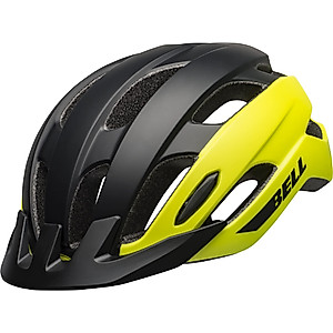 Bell Trace Adult Recreational Bike Helmet - Matte Hi-Viz/Black (2021), Universal Adult (53-60 cm)