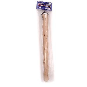 Parrot Wizard 18" Extended NU Perch® - Large for Cockatoo, Congo African Grey, Macaw