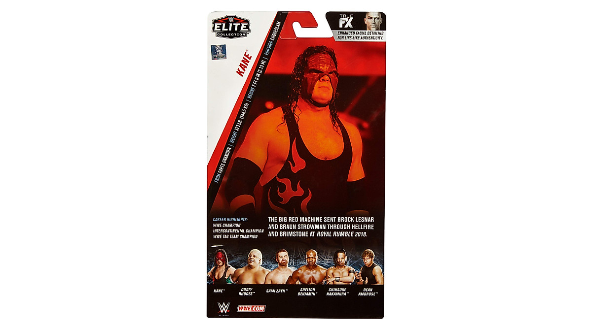 WWE Kane Elite Action Figure - Capture the Action!