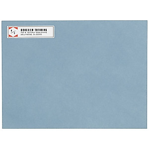 Avery Easy Peel Return Address Labels for Inkjet Printers 1/2" x 1-3/4", Pack of 2,000 (8167)