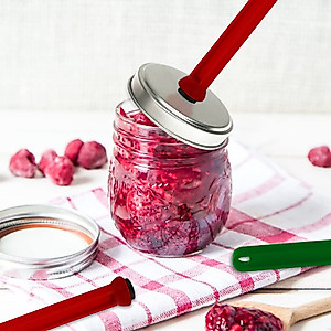 4 Packs Canning Supplies-Magnetic Lid Lifter Canning Lid Lifter,Magnetic Jar Lid Lifter (7 Inch) Canning Magnet Wand Magnetic Lid Lifter Canning Kits